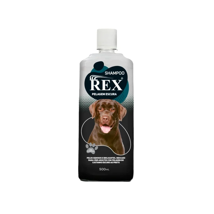 Rex shampoo pelagem escure 500 ml – Increibles